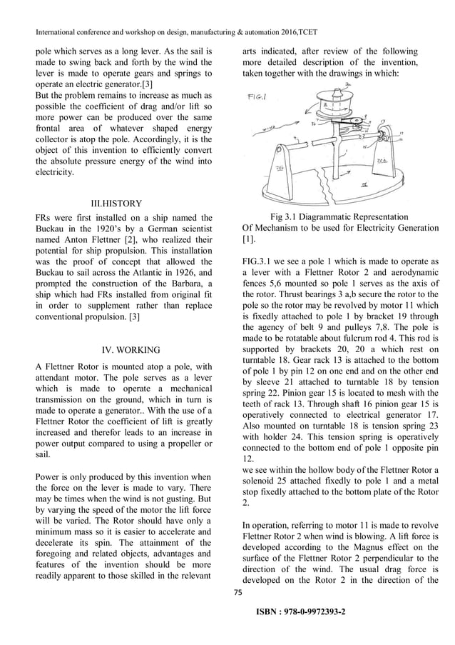 26.Electricity Generation using Magnus Effect | PDF
