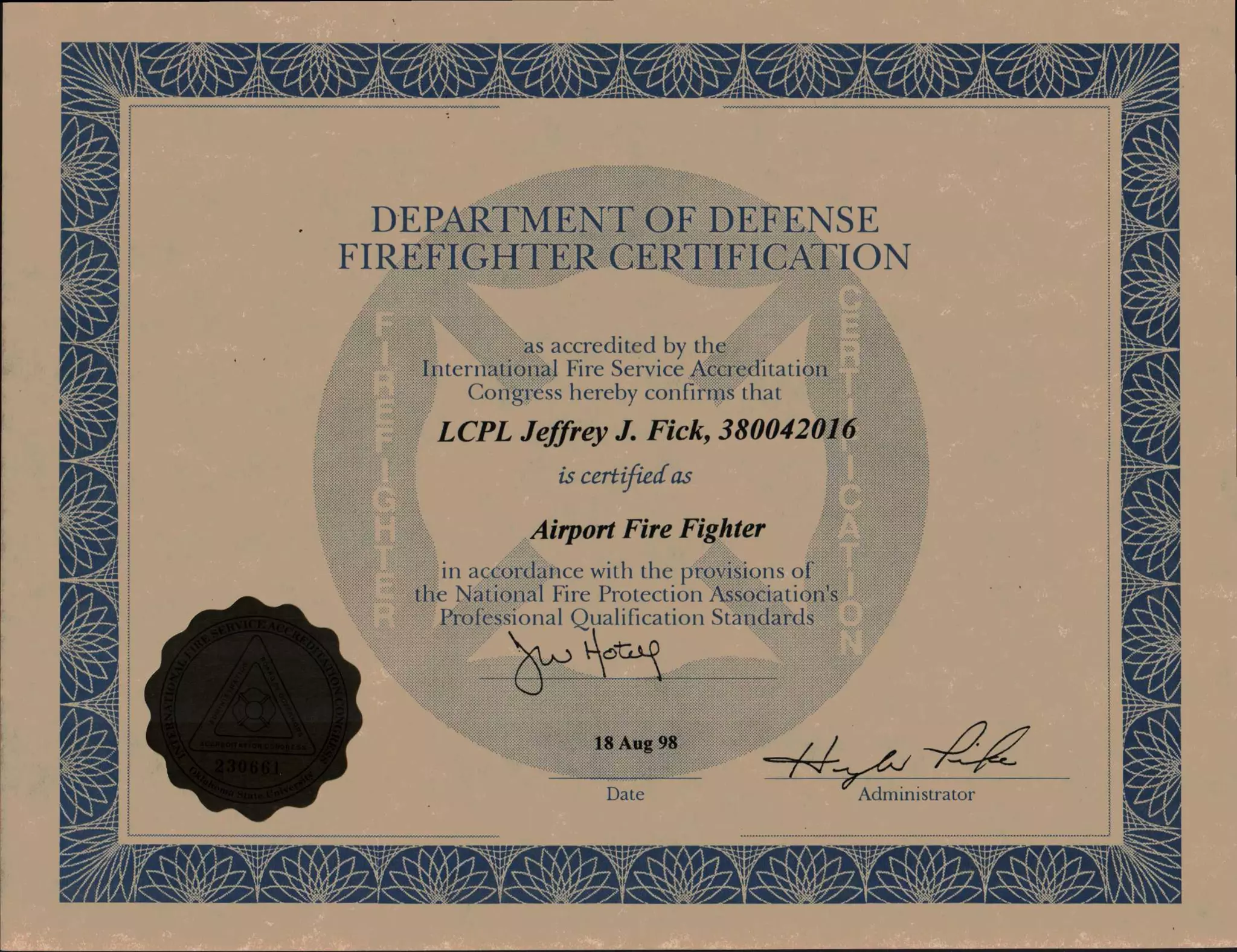 Airport Firefighter | PDF