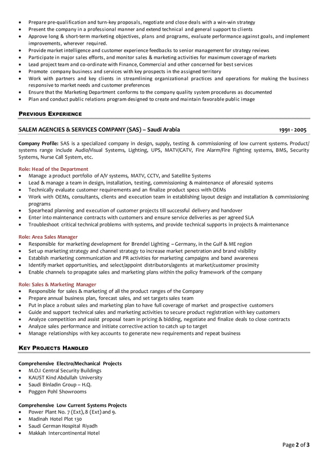 Resume - Hussam Eddin Rihawi (M) | PDF