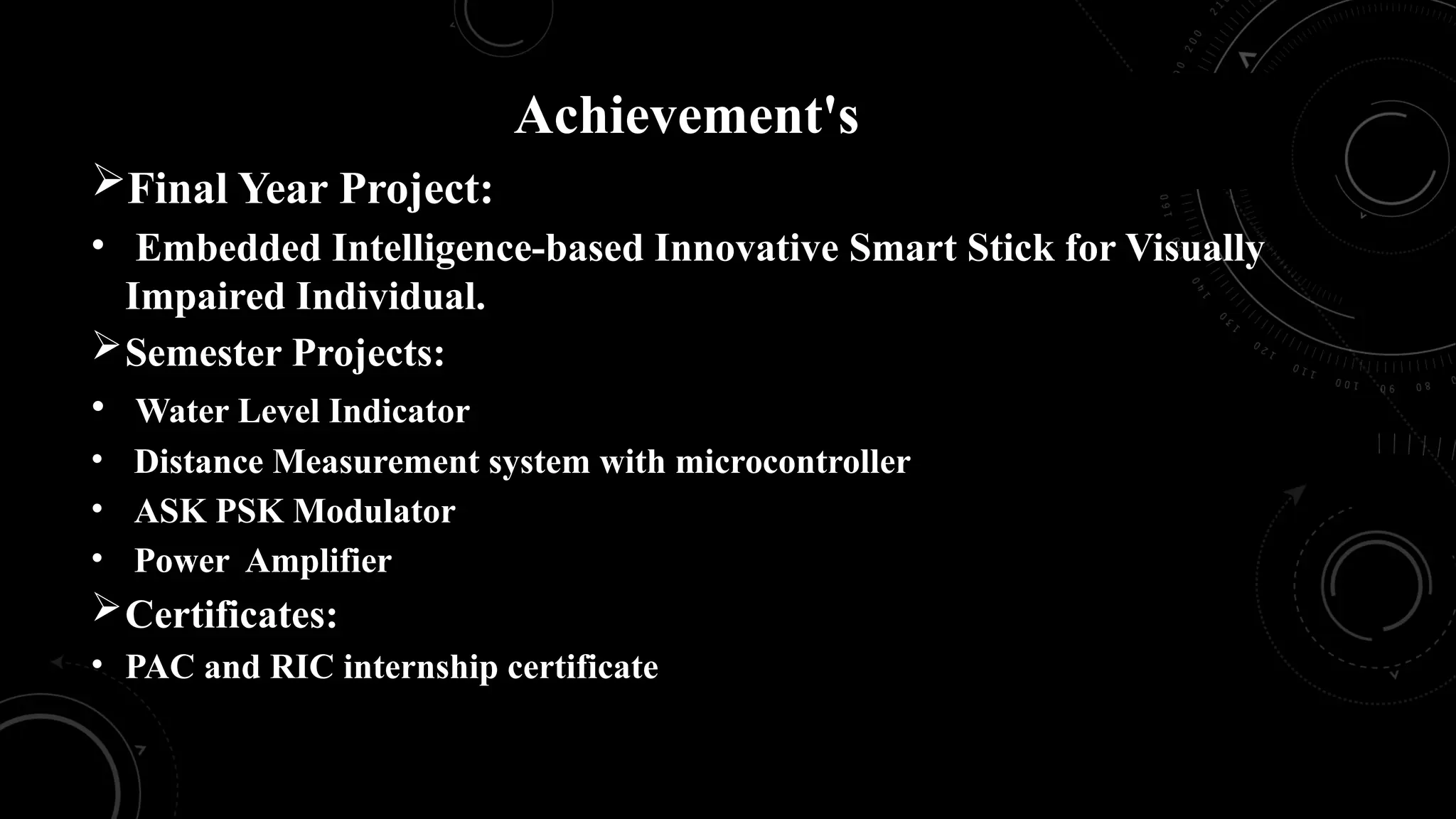 embedded intelligence based smart stick. | PPTX