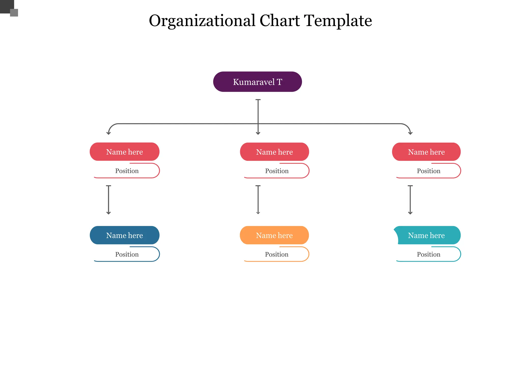 74804-Free organizational chart template-4-3.pptx