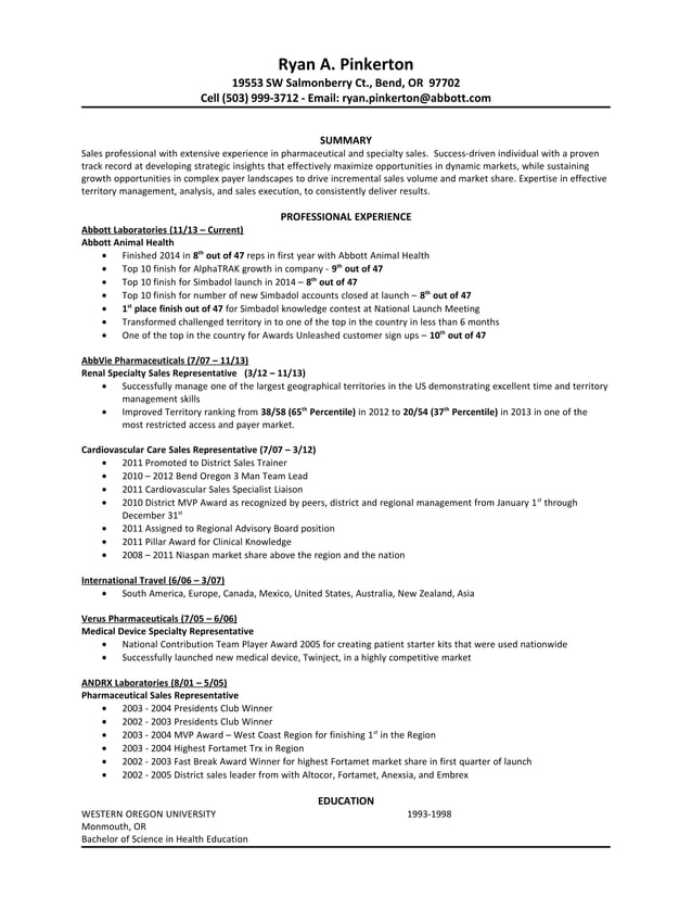 Ryans Resume 2-5-15 | PDF