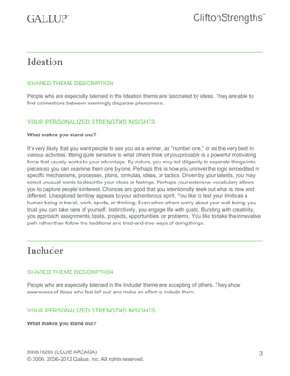 Strengths Insight GallupReport