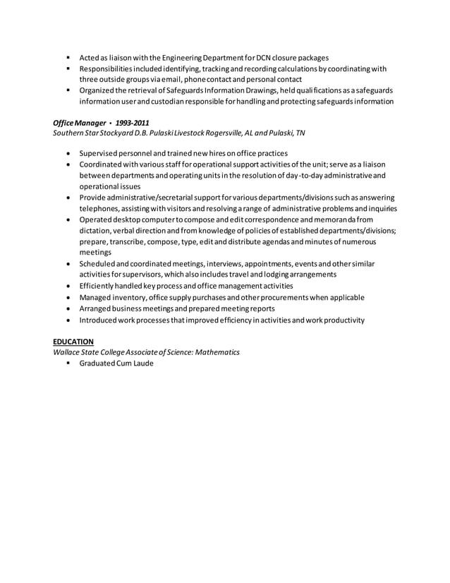 Resume_Stacey Ridgeway | PDF