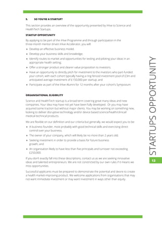 iHive Prospectus - Startups | PDF