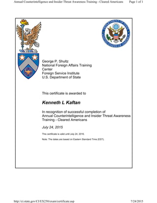 certificate | PDF