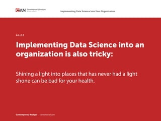 Implementing Data Science | PPT