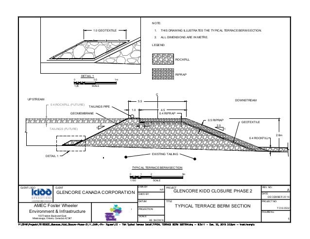 Berm Cross Section