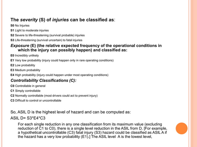 ASIL | PPTX | Injuries | Diseases and Conditions