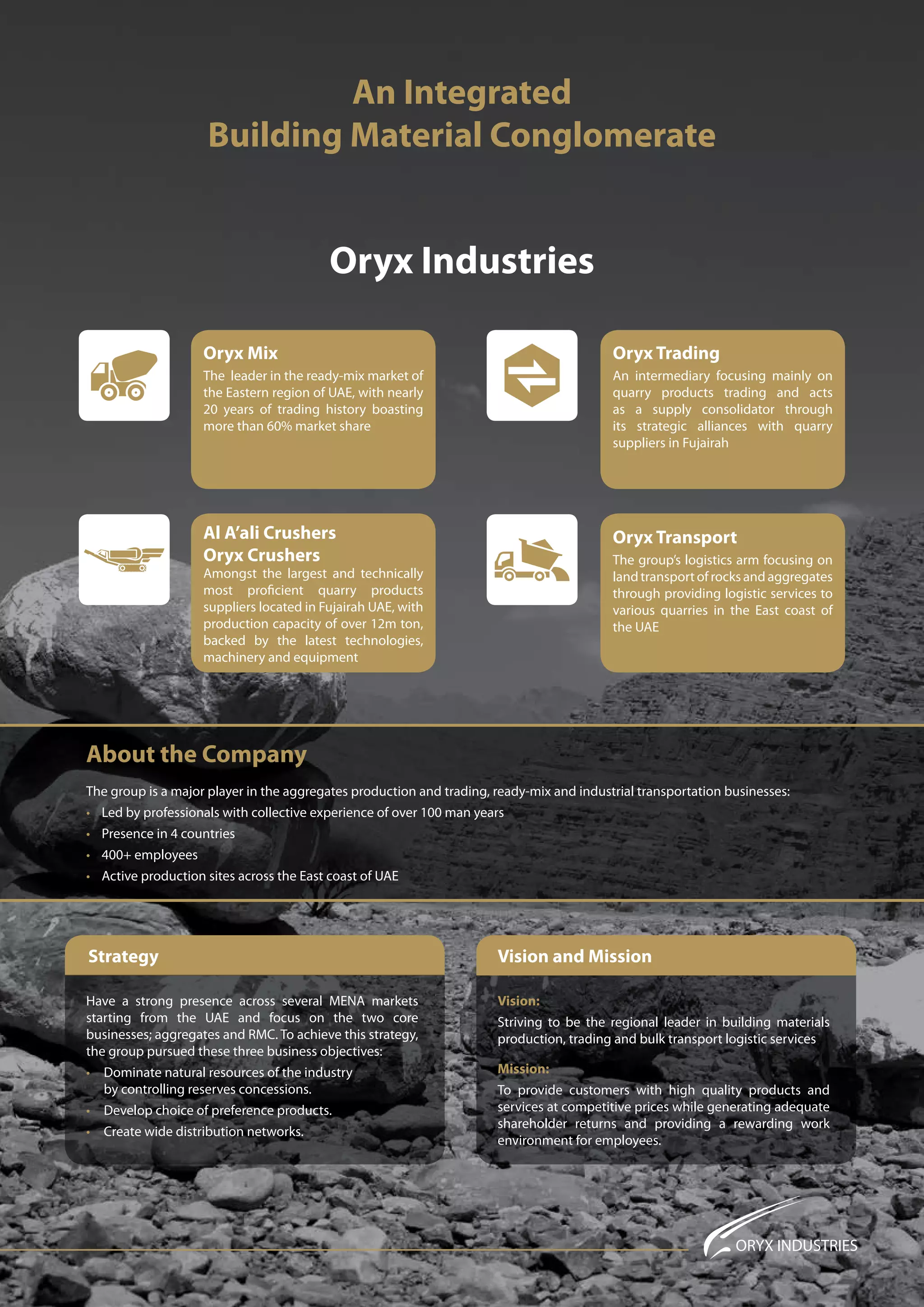 Oryx Industries profile | PDF