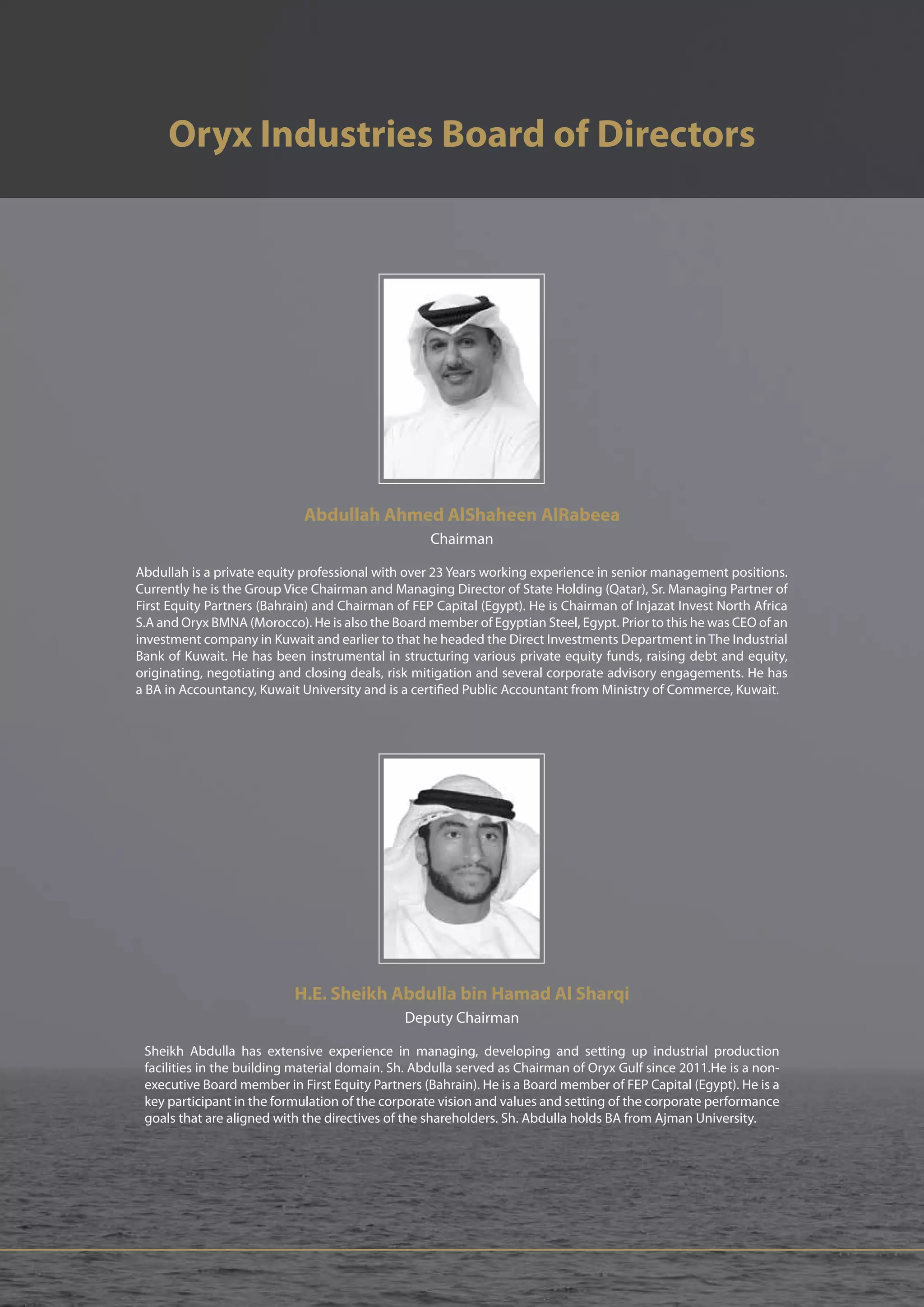 Oryx Industries profile | PDF