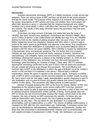 Assisted Reproductive Technology | PDF