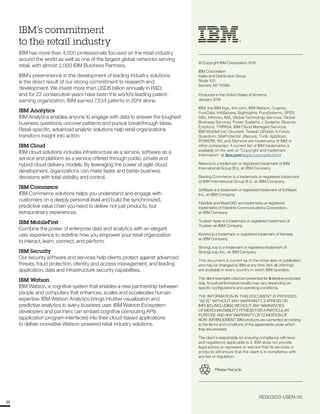 IBM Retail Tech Trends | PDF