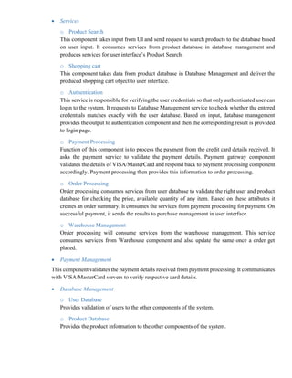 ABC Online Direct store software architecture using SOA (Service Oriented Architecture) | PDF