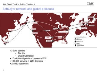 IBM SoftLayer - overview of Cloud Infrastructure | PPT