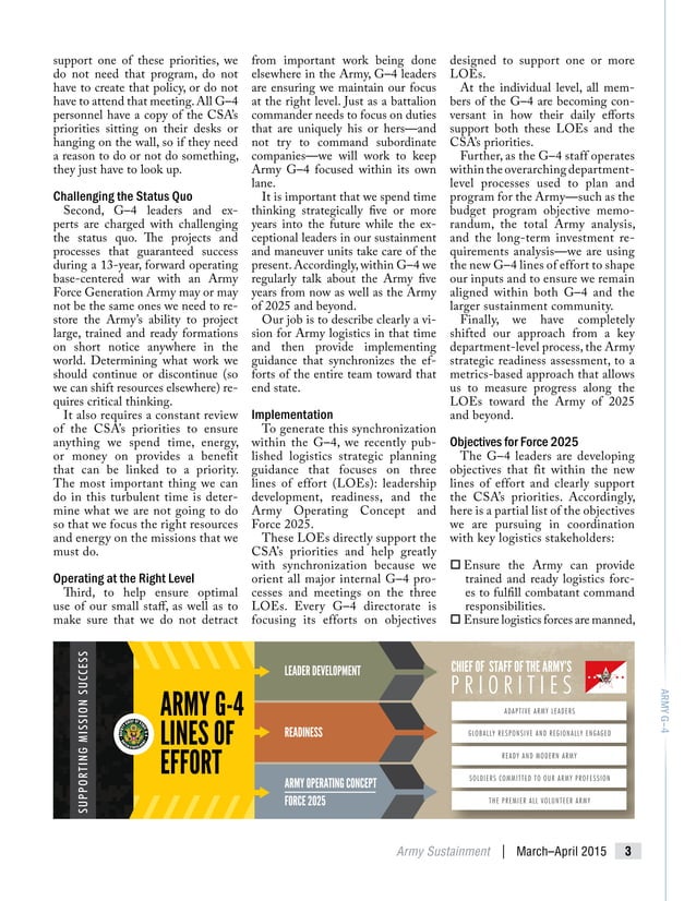 Army Sustainment Magazine | PDF