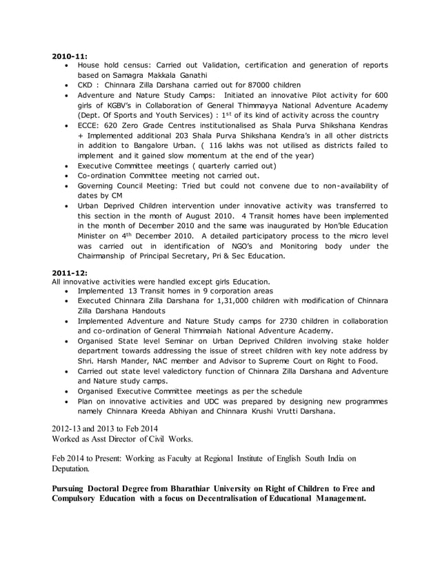 Work executed by Padmashree R | PDF | Free Download