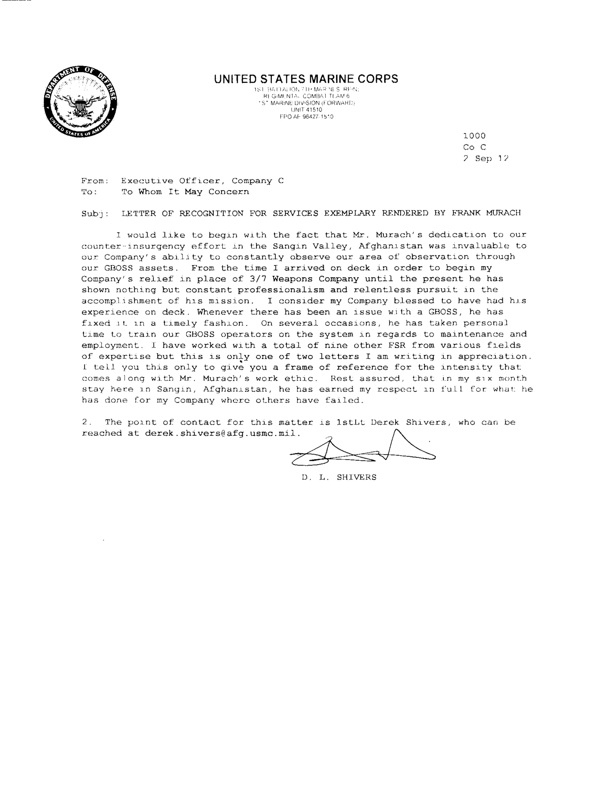 USMC_Recommendation_letter | PDF