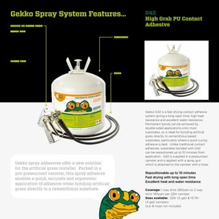 Gekko Turfstikk Brochure EMAIL | PDF | Landscaping | Home & Garden