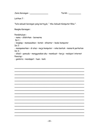 Karangan Autobiografi Aku Sebuah Televisyen Contoh Karangan Sekolah