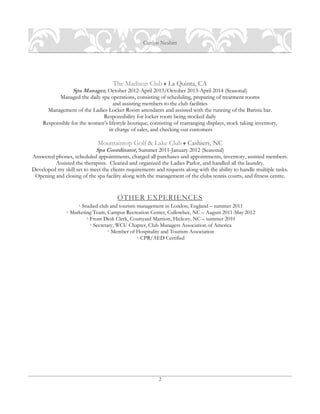 Caitlyn Resume | PDF