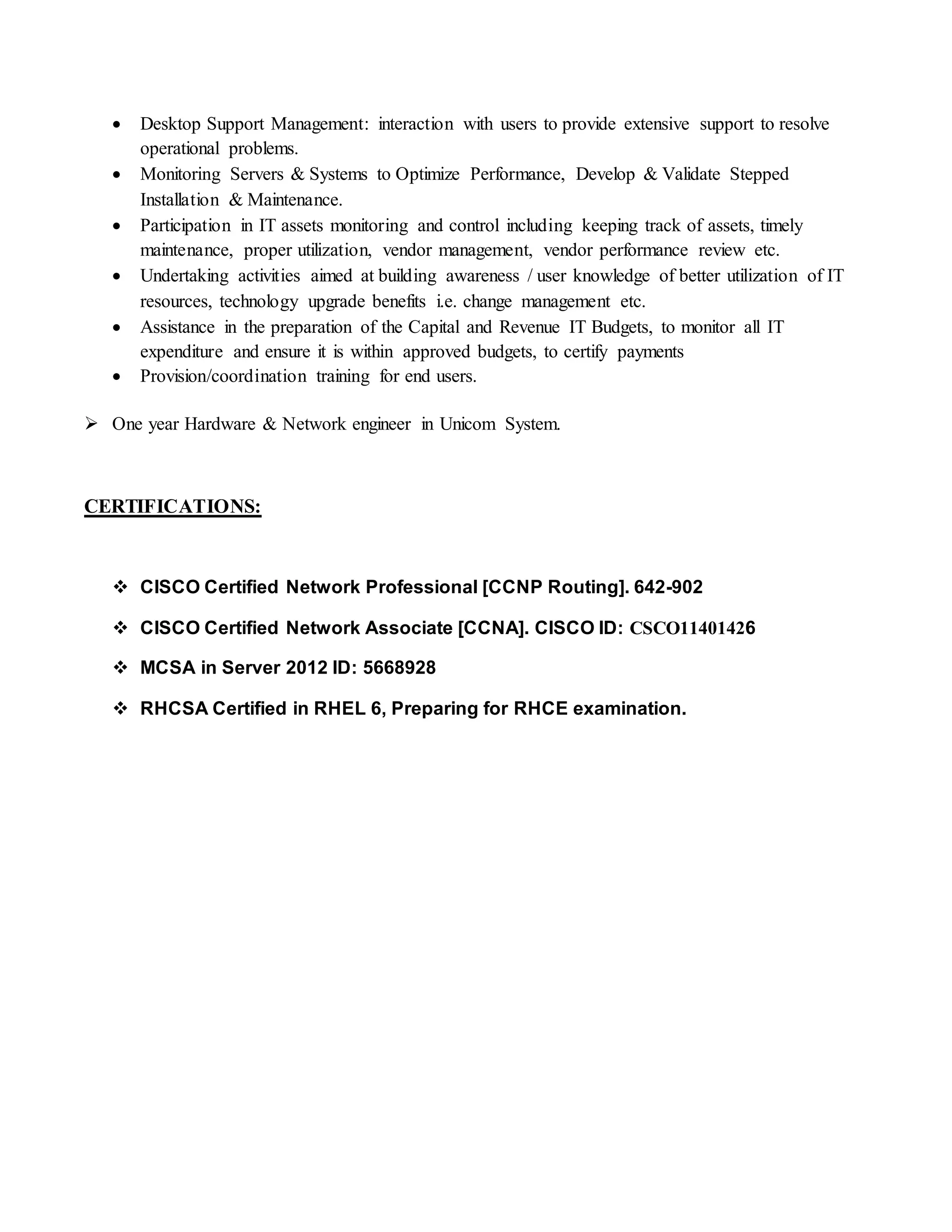 Anand Network & System engineer | DOCX