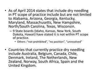 dry needling | PPTX