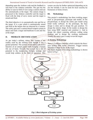 Design and Fabrication of Sentry Gun based on Mechatronics System | PDF