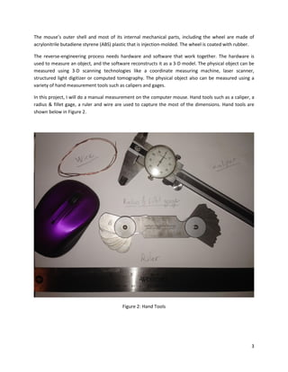 Solid_Modeling_Project_Reverse engineering of a computer mouse and ...