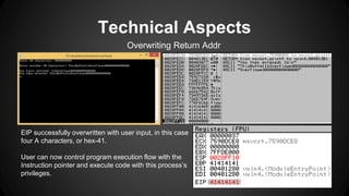 Stack-Based Buffer Overflows | PPTX
