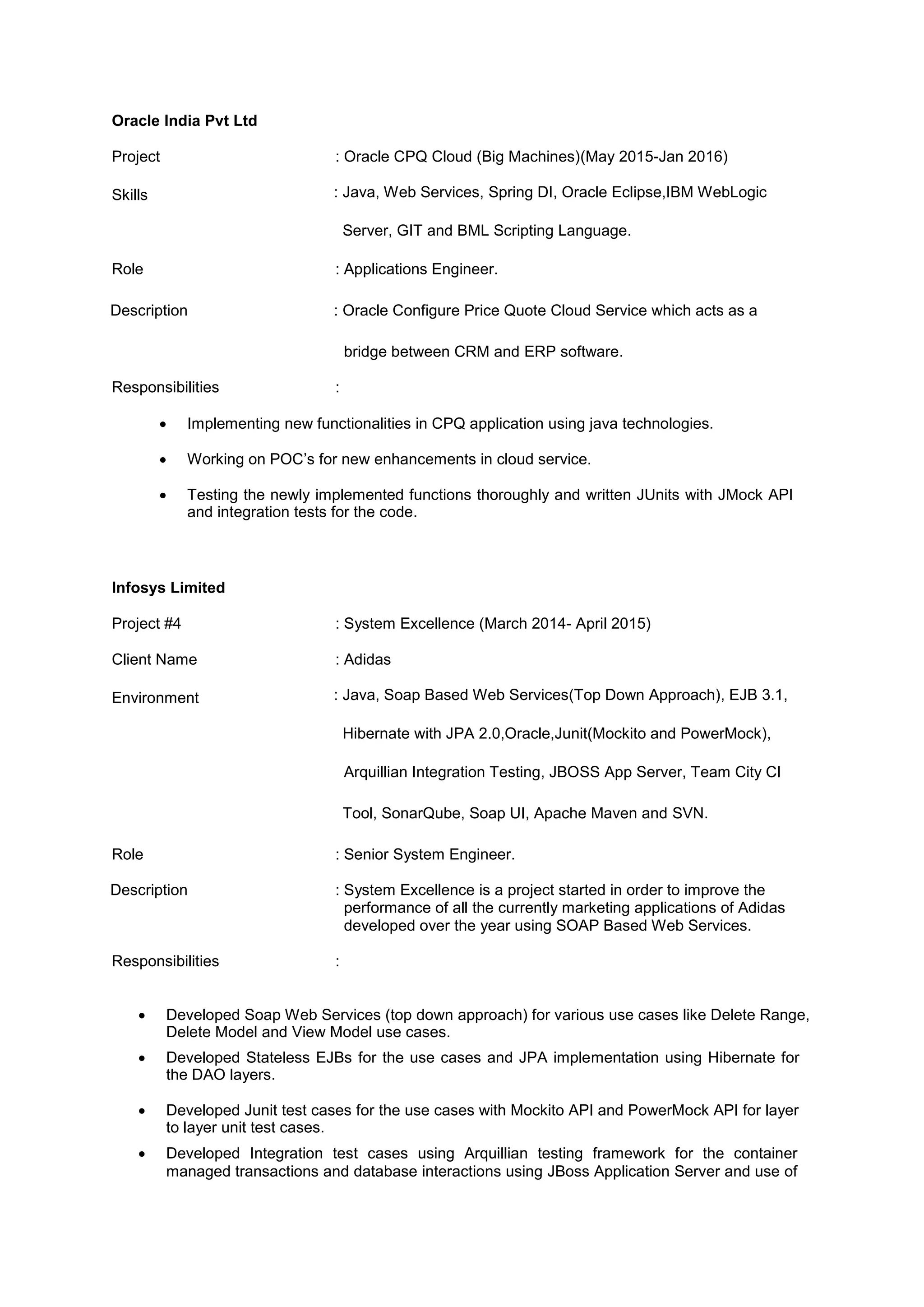 Sravan Kumar Resume Pdf
