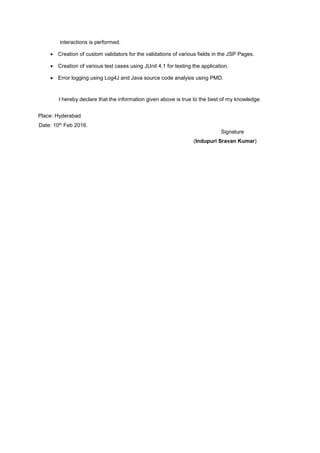 Sravan Kumar Resume | PDF