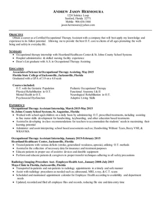 ajhresume | PDF