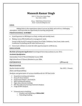 Resume Updated Real | DOCX