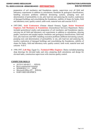 CV.Eng Ashraf Abdulsalam(2016) | PDF