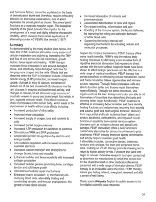 Benefits of high-powered PEMF explained | PDF