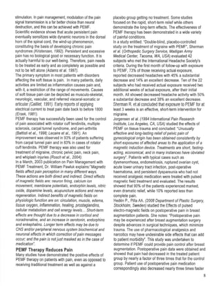 Benefits of high-powered PEMF explained | PDF