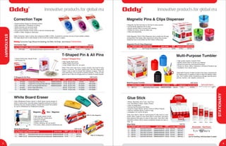 Oddy Stationery Catalogue Part 1 | PPT
