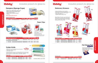 Oddy Stationery Catalogue Part 1 | PDF
