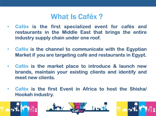 Cafex 2016 presentation | PPT