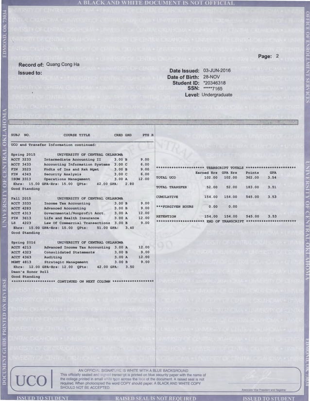 Final transcript | PDF