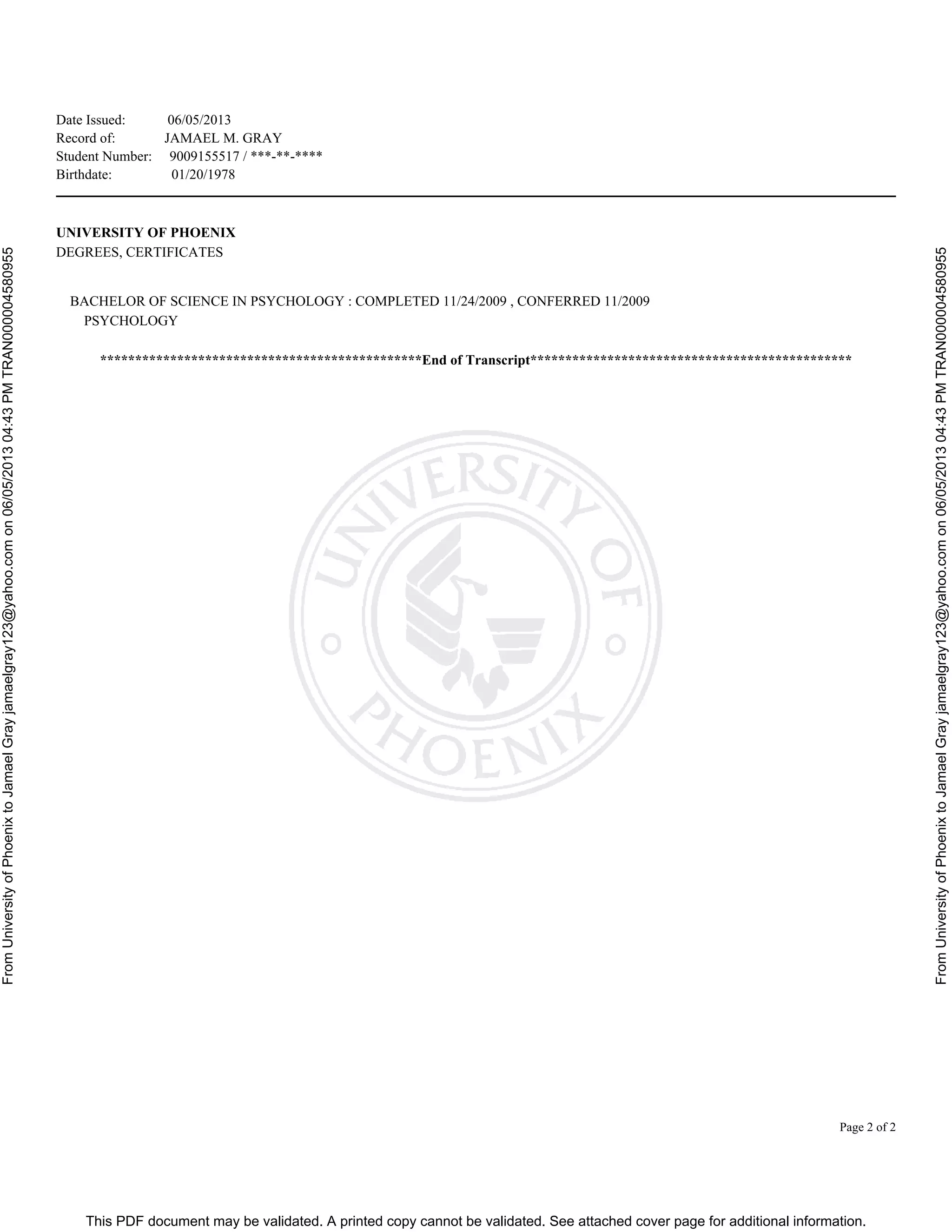 completed-transcript-4580955[1] | PDF