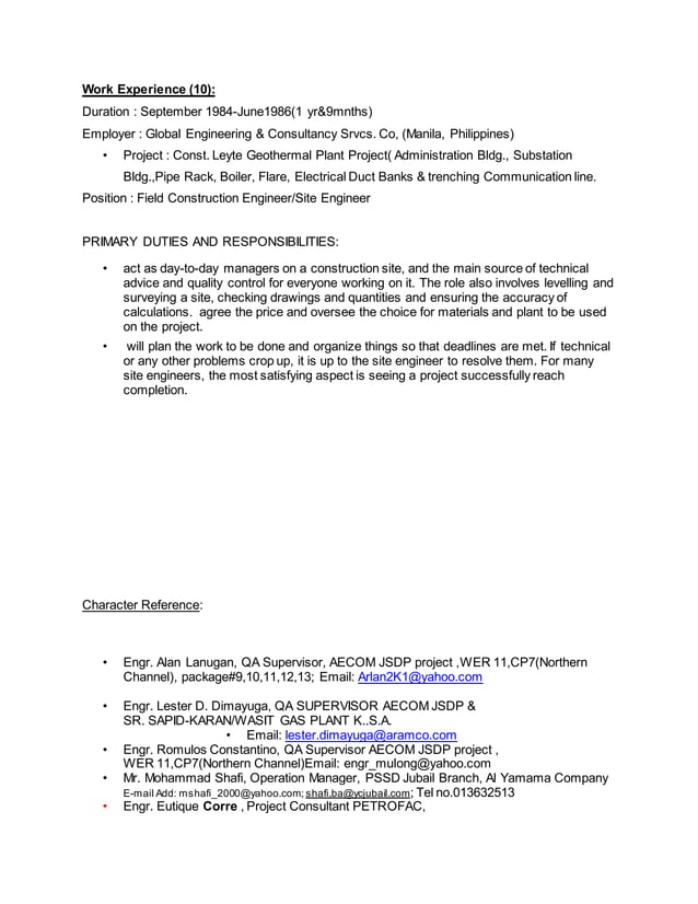 Resume 08--Earl Victor - | DOCX