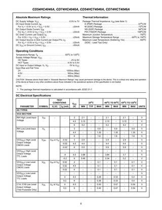 74HCT4046-SMD.pdf Datasheet de IC 4046 descripción | PDF