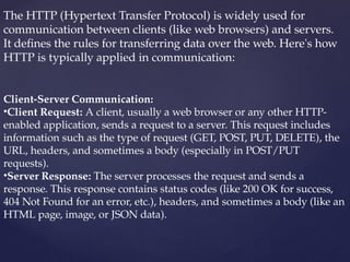 Data Communication Protocols all about software protocols | PPT