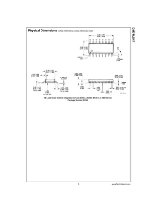 74LS47 / DM74LS47 Datasheet PDF | PDF | Computer Peripherals | Computing