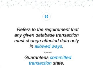 ACID- Database Transaction Properties | PPTX