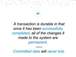 ACID- Database Transaction Properties | PPTX
