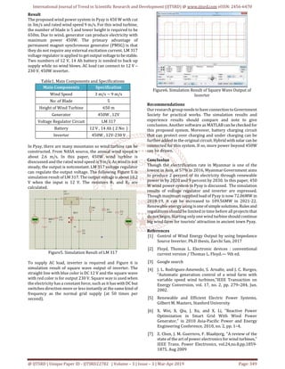 Proposed Wind Power System in Pyay District in Myanmar | PDF