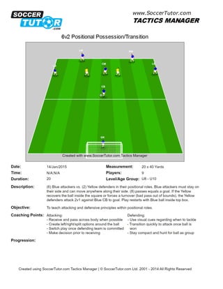 6v2 positional possesion & transition | PDF